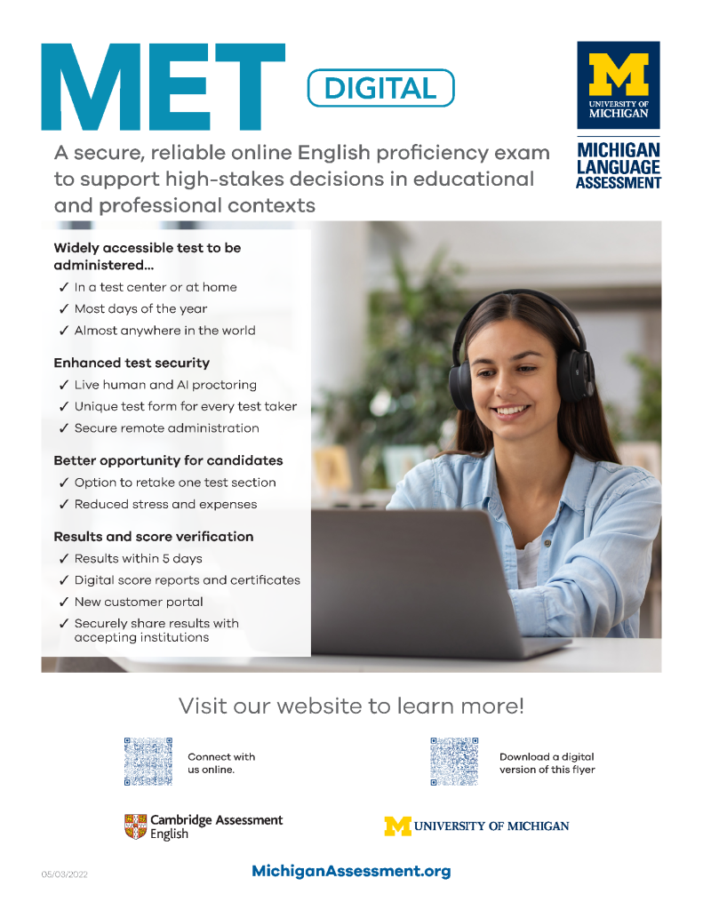 Examen MET de Michigan – EVOLUTION